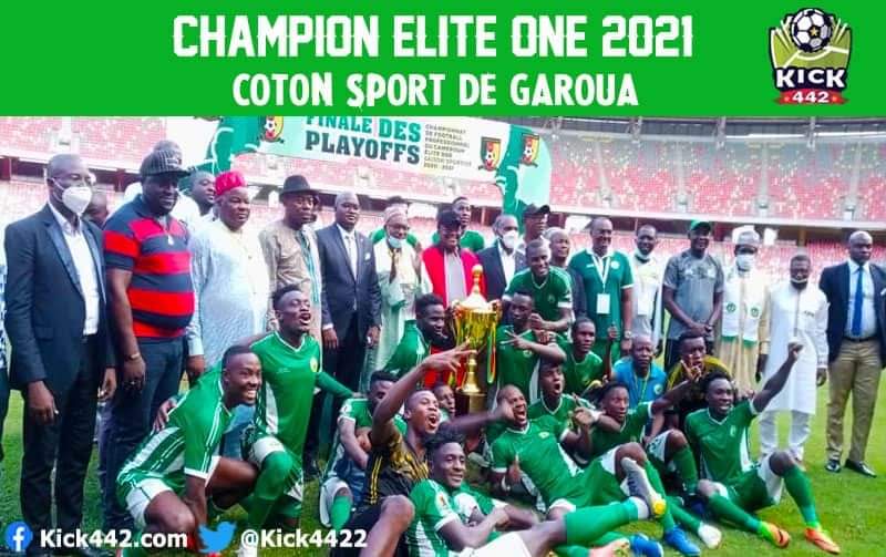 Elite One: Coton sport de Garoua, sacré Champion du Cameroun 2020